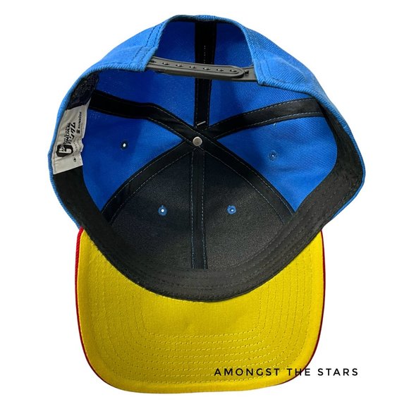 Bioworld | Accessories | Bioworld Mobile Suit Gundam Blue Red Snapback ...